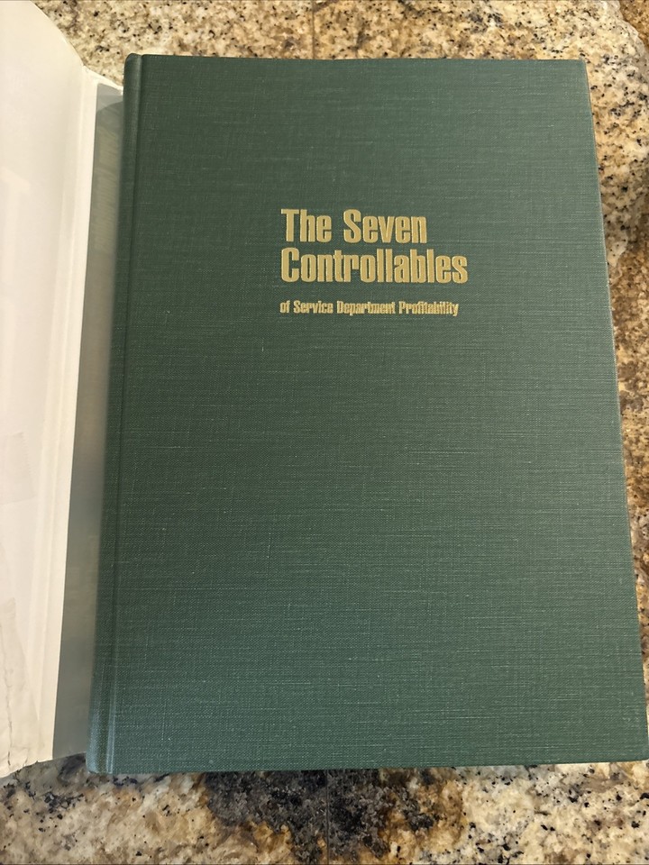 The Seven Controllables of Service Department Profitability By Ron W ...
