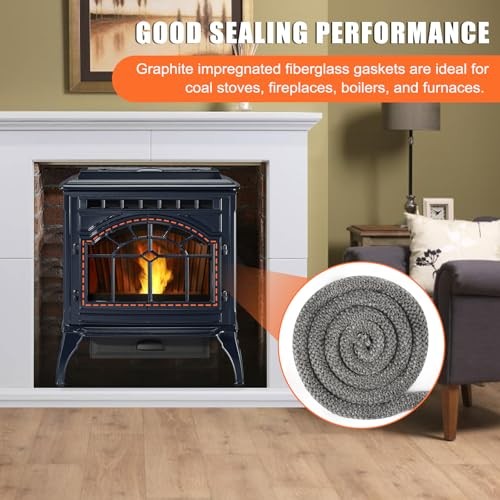 SRV7034-177 Stove Door Gasket Rope Replacement for Quadrafire Edge 60 ...