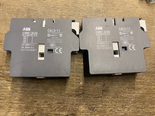 ABB CAL5-11 Auxiliary Contact Block for Protective 2 St 1 Closer, 1 ...