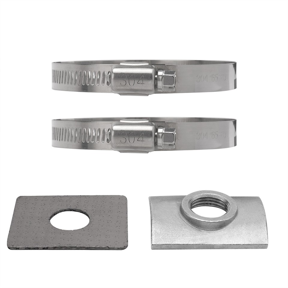 Oxygen Sensor Bung Mount Kit Stainless Steel Clamp on Bung 60012 M18 x ...