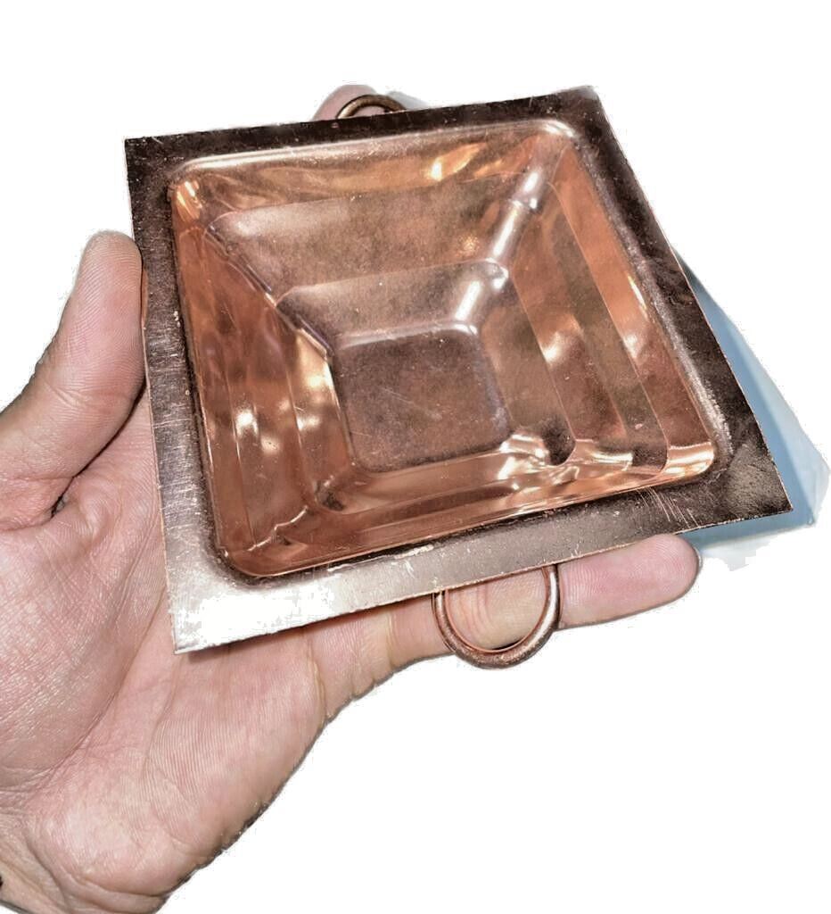 HAVAN KUND 4 INCH SMALL COPPER HAWAN HINDU POOJA YAGYA YOGA MEDITATION ...