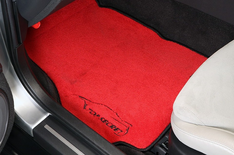 Nissan R35 GT-R GTR TOP SECRET Floor mats Floor carpets Set japan ...