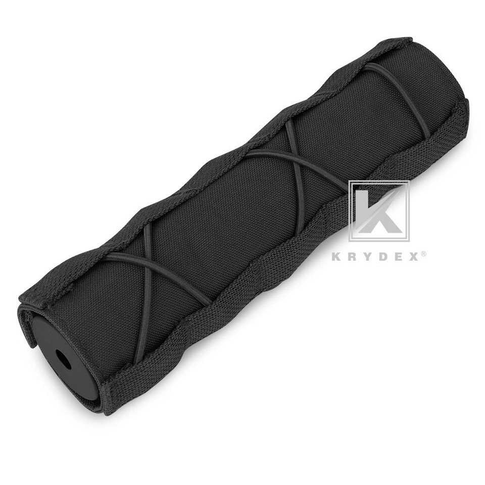 KRYDEX 7inch 18cm Suppressor Cover Tactical Protect Sleeve Wrap Airsoft ...