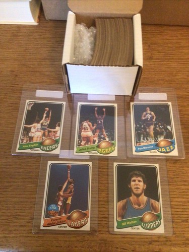 1979-80 Topps Basketball Complete Set 1-132 NM English RC,Maravich ...