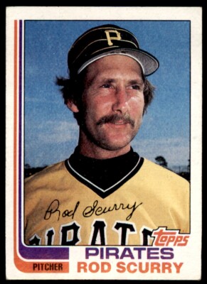 1982 Topps Rod Scurry . Pittsburgh Pirates #207 | eBay