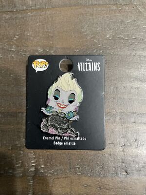 Ursula Glitter Pop Villains Disney Pin | eBay
