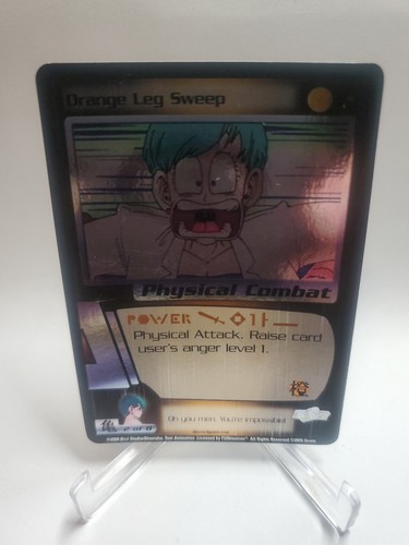 Dragon Ball Z TCG - FOIL - Orange Leg Sweep 4 - Score Saiyan Saga | eBay