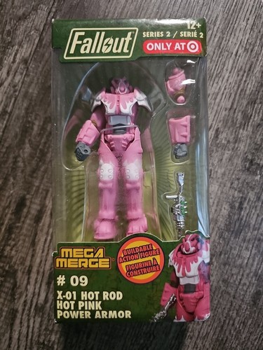 Fallout Series 2 Mega Merge X-01 Hot Rod Pink Power Armor 09 TARGET ...