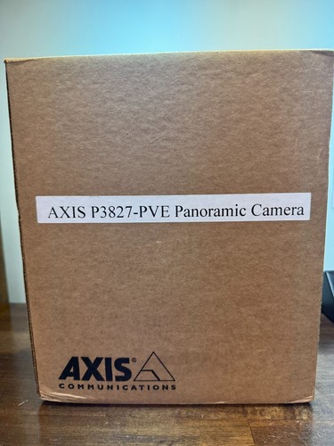 AXIS P3827-PVE Panoramic Camera 02450-001 - BRAND NEW SEALED BOX! | eBay