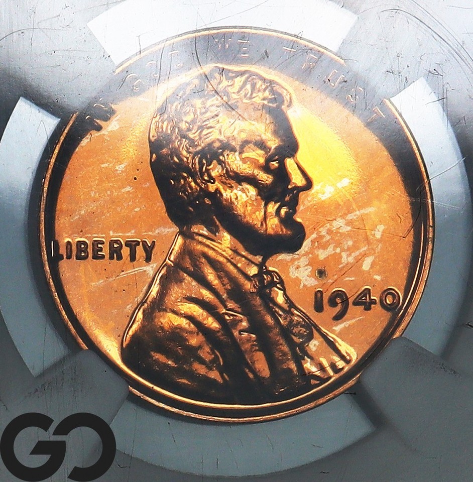 1940 Lincoln Cent Wheat Penny, RED PROOF, NGC PR 66 ** Gorgeous! | eBay