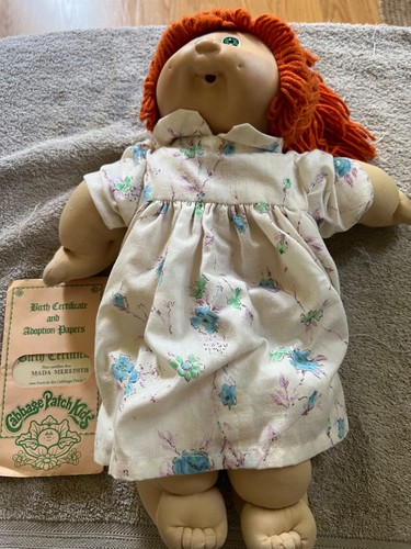 used vintage cabbage patch doll red hair | eBay
