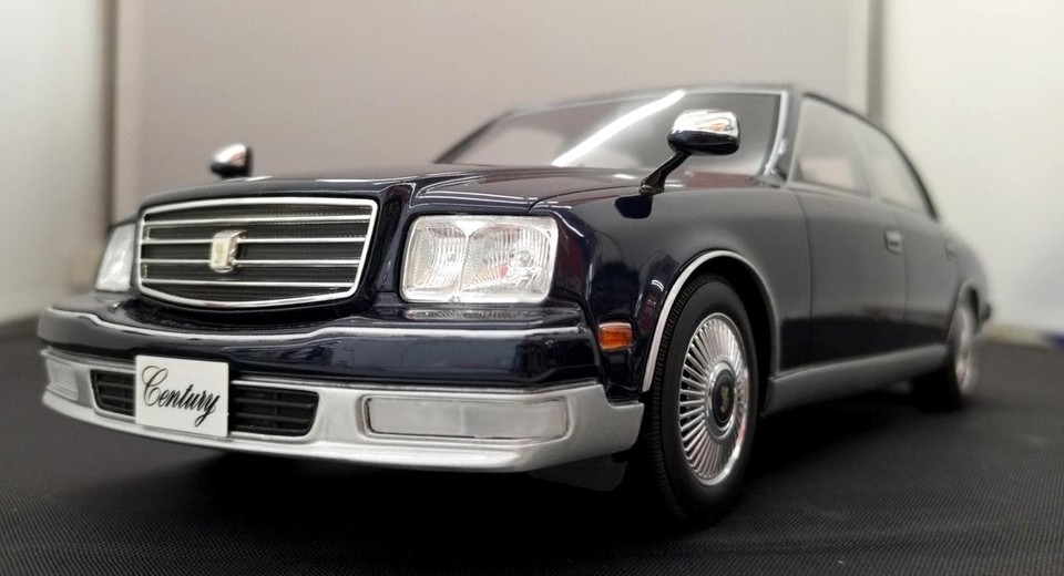 Toyota Century (Mashu Dark Blue) model samurai series KYOSHO | eBay