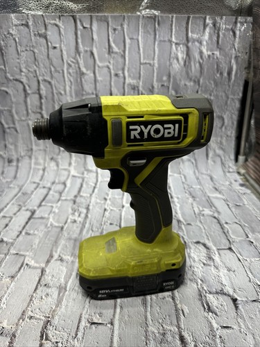 Ryobi PCL235 1/4 Inch One+ 18 Volt Lithium Ion Impact Driver With ...