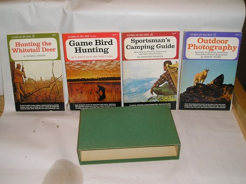 Set of 4 Vintage Outdoor Life Skill Books by Harper & Row, 1965, w ...