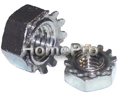 10/24 STAINLESS KEP NUTS COARSE THREAD SHAKEPROOF | eBay