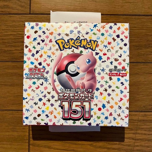 Pokemon Card 151 sv2a Booster Box Japanese Scarlet & Violet without ...