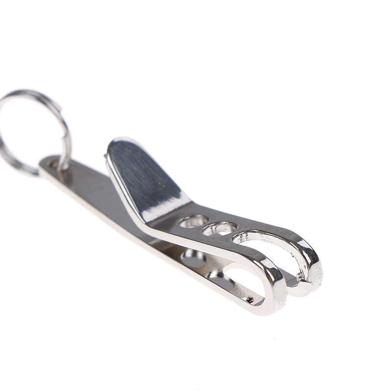5pcs mini EDC Gear Pocket Suspension Clip Hangle Toard Tool Keycha-tz ...