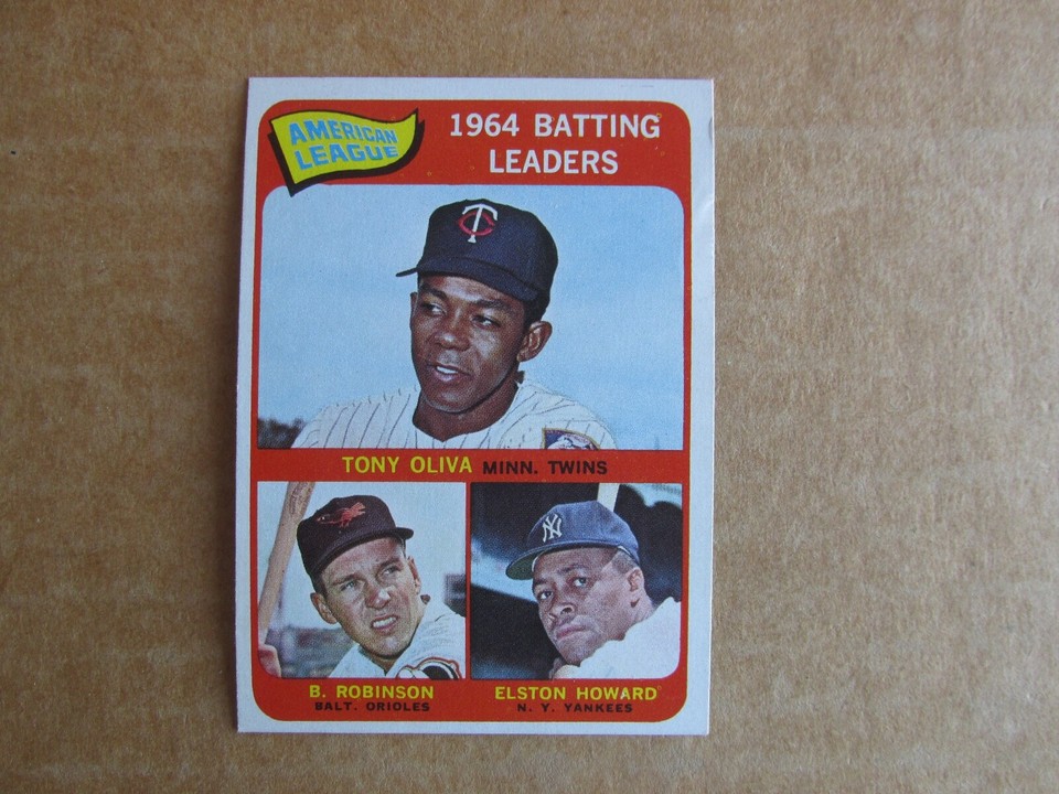1965 TOPPS BASEBALL CARD SINGLES COMPLETE YOUR SET #1-300 UPDATED 1/11 ...
