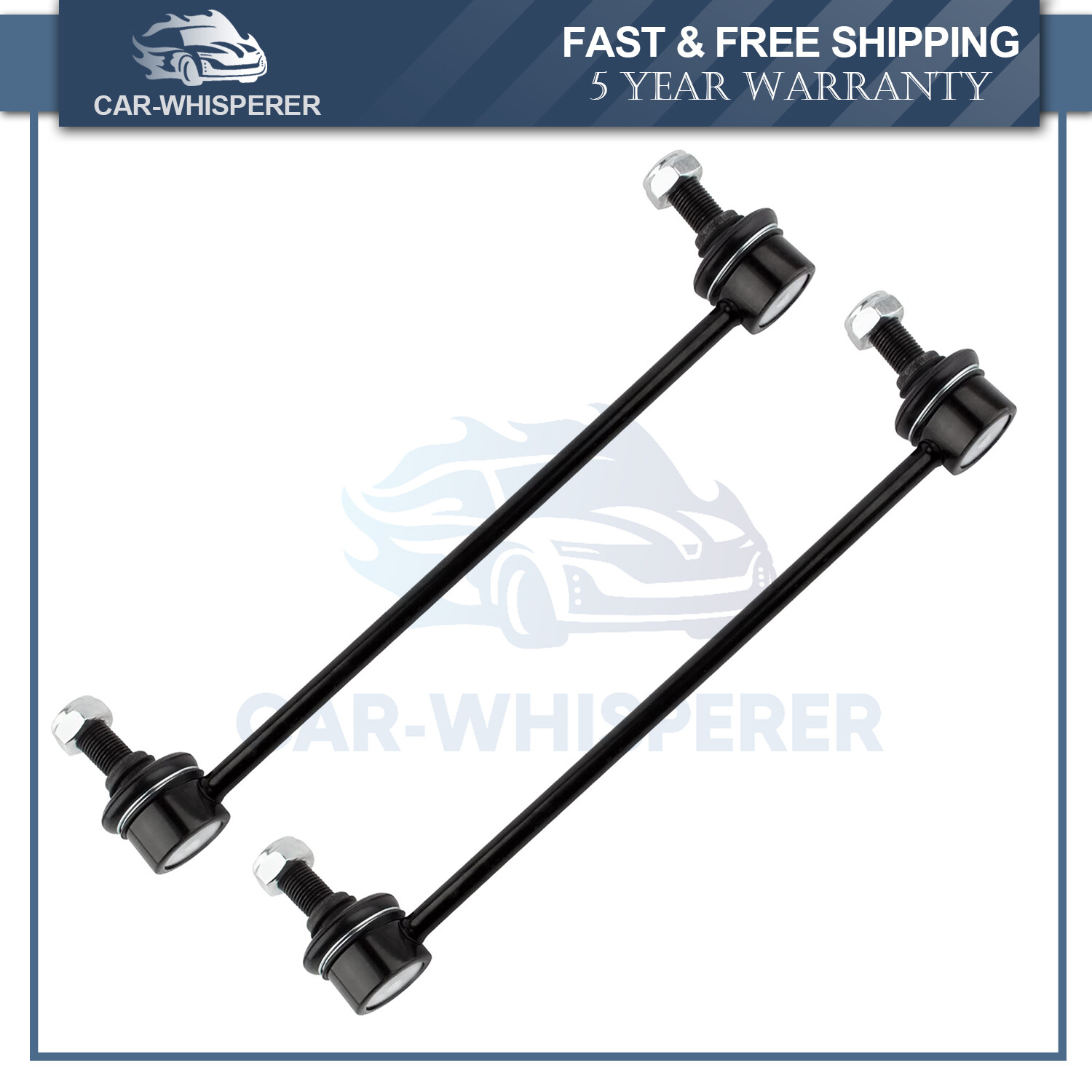 2x Steering Front Sway Bar End Links K750123 For 07-14 Toyota Camry 13 ...