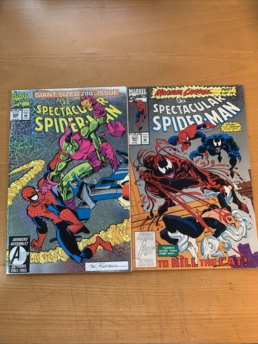 Spectacular Spider-Man #200 & 201 Green Goblin, Carnage Venom, and the ...
