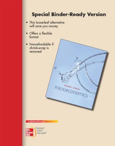Loose-Leaf for Microeconomics by Michael D. Whinston and B. Douglas ...