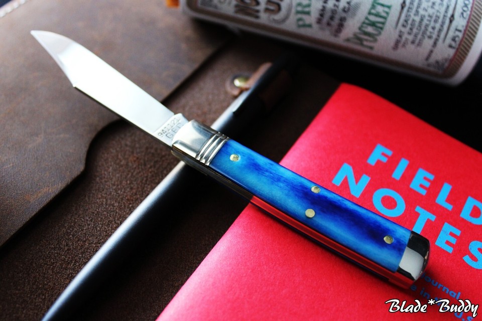 GEC #94 Liberty Jack | Blue Camel Bone | Great Eastern Cutlery ...