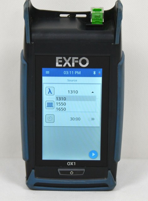 EXFO OX1-PRO-MI-88 1310/1550/1650 nm Optical Fiber Multimeter - Loss ...