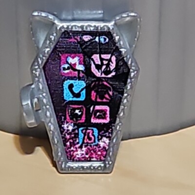 Monster High G3 Catty Noir Doll 13 Cat Icoffin Silver Cell Phone | eBay