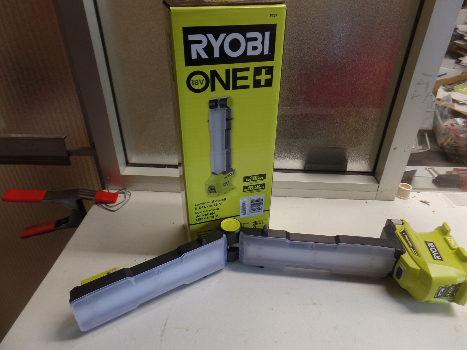 New Ryobi One+ P727 18V Cordless LED Workbench Light Tool Only | eBay