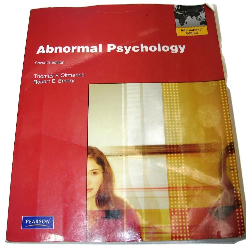 Abnormal Psychology Textbook Pearson