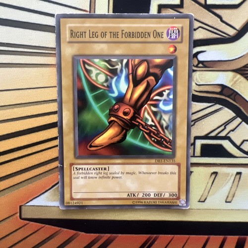 Exodia The Forbidden One LCYW 1st Ed w DB1 Pieces | eBay