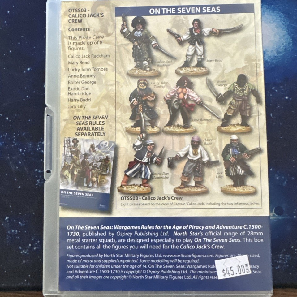 North Star Military Calico Jacks Crew 28mm Pirates | eBay