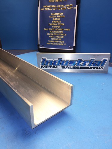 Aluminum Channel 4" x .150" x 2" x 24"-Long 6061 T6 | eBay