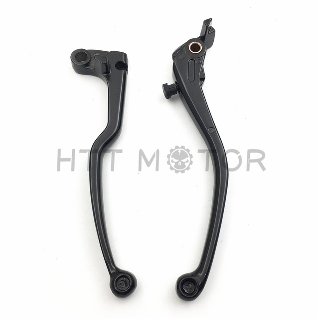 Brake + Clutch Hand Lever Black Style Set FOR Yamaha YZF-R1 YZF-R6 2004 ...