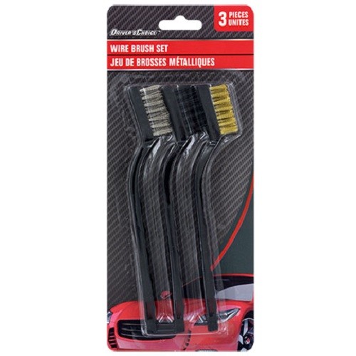 3 PC Driver’s Choice Detail Wire Brushes, FREE SHIPPING 639277370419| eBay