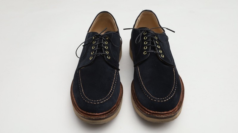 Alden D1649 Navy Suede Ranger Mocc | Alden Model Project