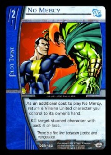 VS System: No Mercy - Foil [Played] DC Infinite Crisis TCG CCG Classic ...