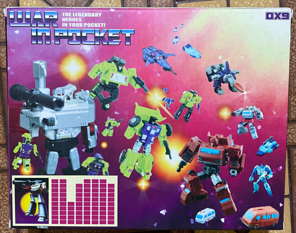 TRANSFORMER DX9 WAR IN POCKET 13 MIGHTRON AKA MEGATRON COMPLETE IN ...