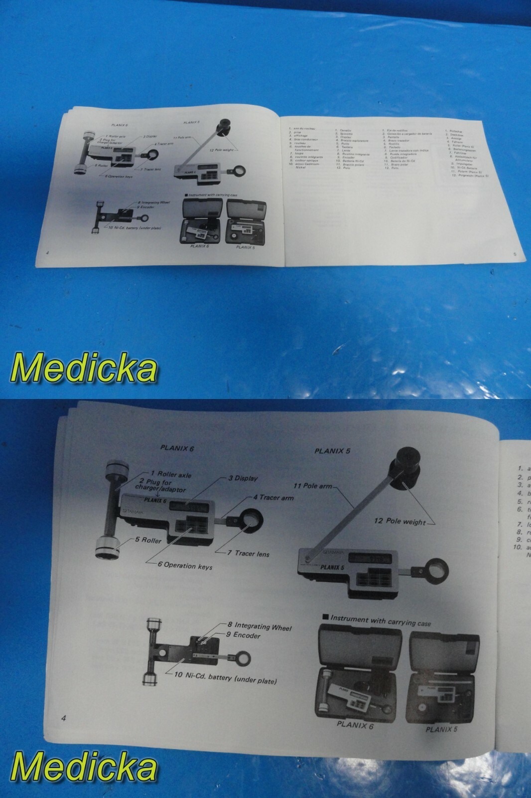 LEITZ Tamaya Planix 5 Digital Planimeter With Carrying Case ~ 21991 | eBay