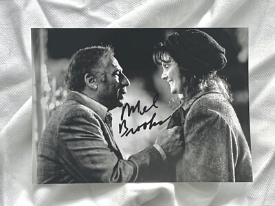 Signed MEL BROOKS photo ORIGINAL autograph SIGNATURE Life Stinks PROMO ...