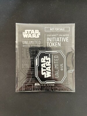 Star Wars Unlimited TCG Initiative Token - Prerelease Exclusive Promo ...