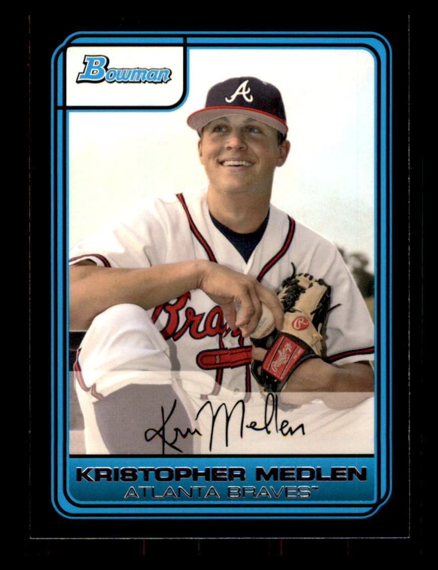 2006 Baseball Bowman Kristopher Medlen Atlanta Braves #DP58 DP | eBay