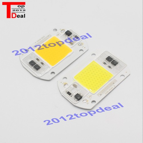 50W LEDs Floodlights COB Chip 110V 220V Input Integrated Smart IC ...
