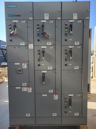 SIEMENS Tiastar Motor Control Center (MCC) Section | eBay