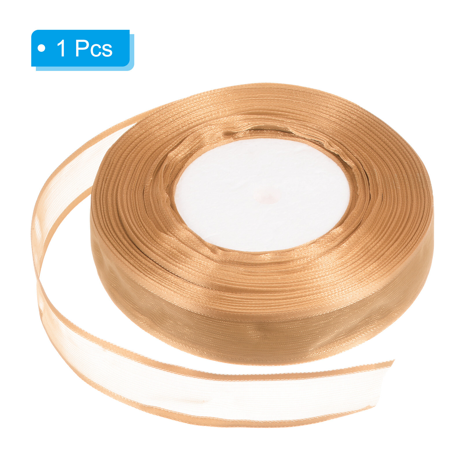 1" Wide 50 Yard Chiffon Organza Ribbon Wrapping Satin Crafts Roll ...