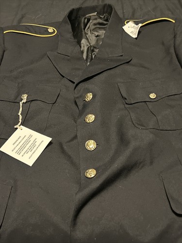 US ARMY MILITARY MEN'S 52R CLA SERVICE DRESS BLUE BLUES ASU UNIFORM ...