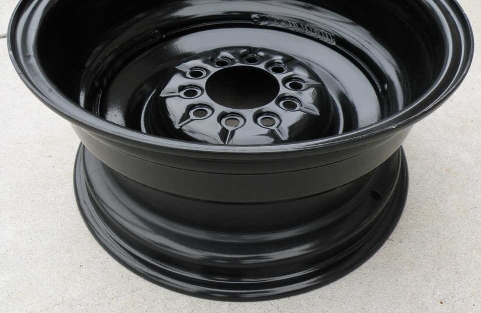 STEEL CASE RIM WHEEL 15 INCH 7.0 15X7 THUNDERBIRD GALAXIE CUSTOM 1961 ...