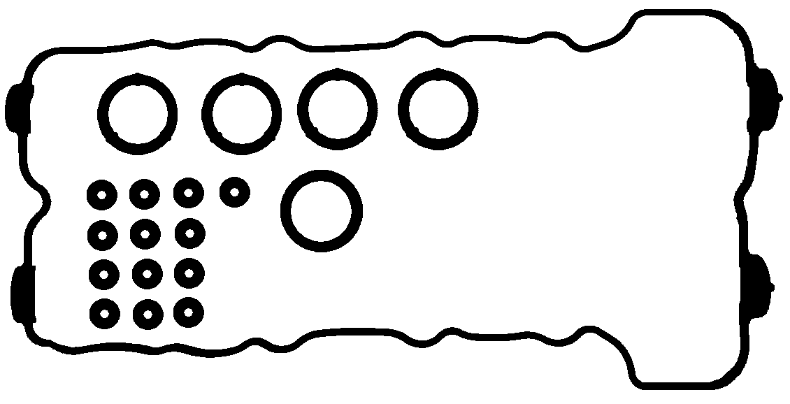 Durapro Rocker Valve Cover Gasket Set suits Nissan SR20DE Turbo (DOHC ...