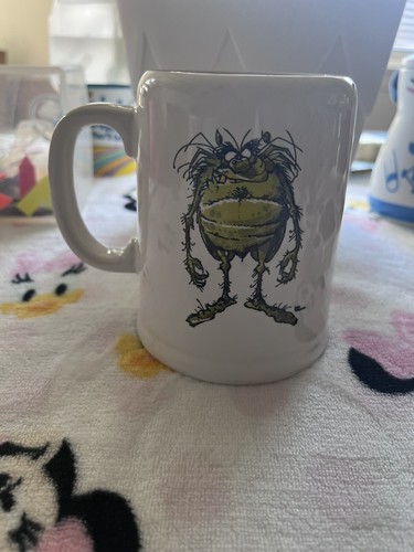 RAID Bug Spray Coffee Mug Advertisement Cup Ant Roach Vintage Very Rare ...