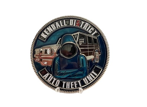 Miami-Dade Police Department Challenge Coin “Auto Theft Unit” | eBay